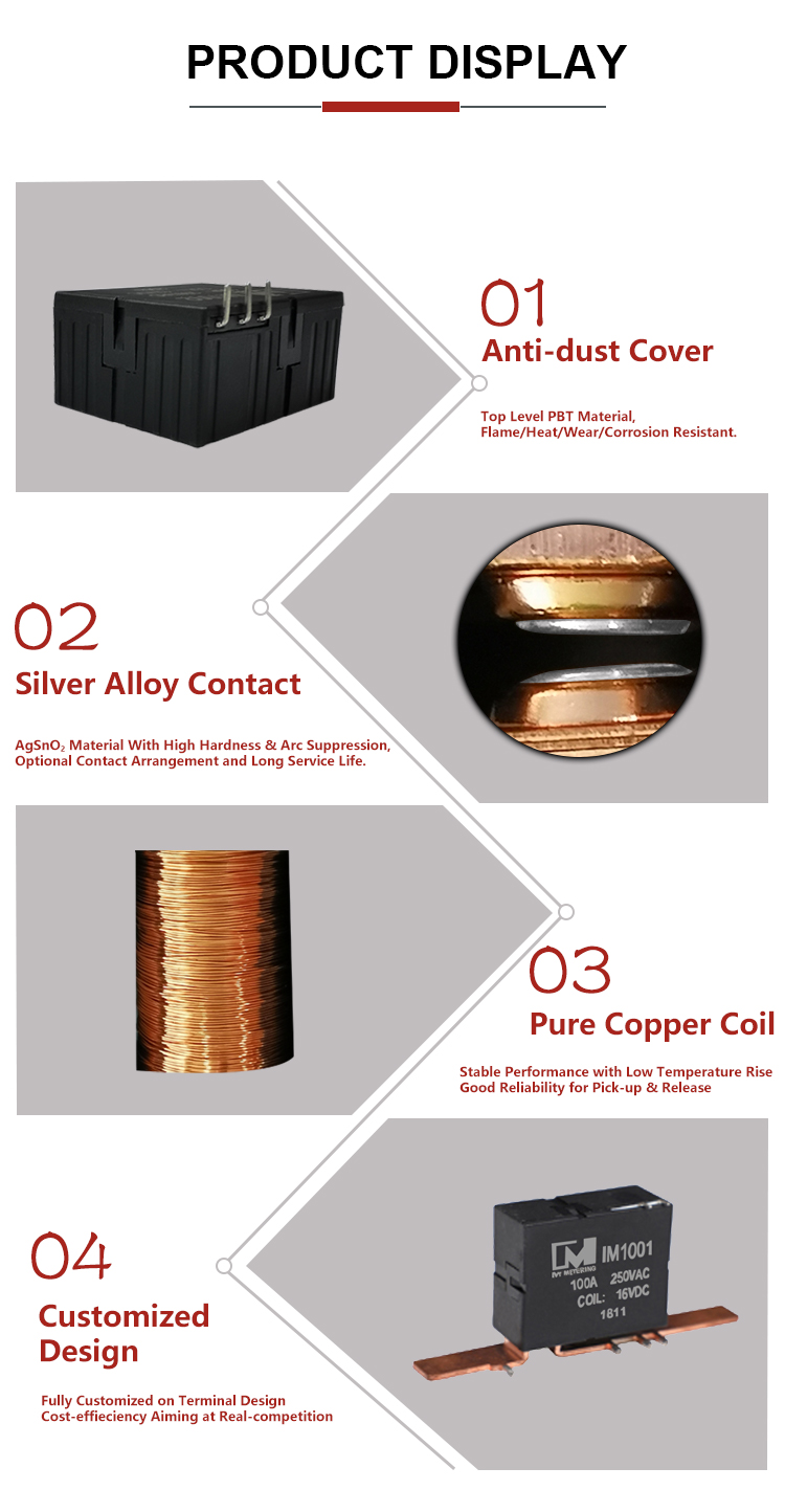 Buy Wholesale China 100a 250vac Coil 12vdc Magnetic Latching Relays Smart Meter Relay For Home ...