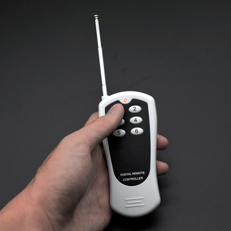 Dc 12v 6 Channel Relay Module Wireless Rf 433mhz Remote Control Switch ...