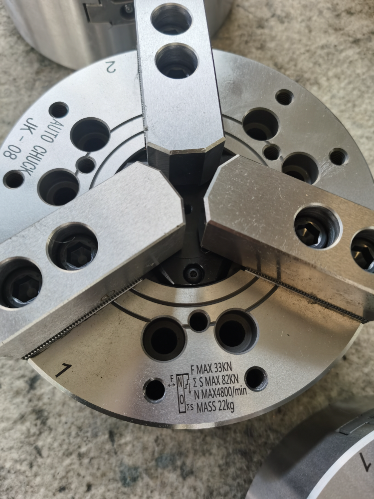 Buy Wholesale China 3 Jaw Hydraulic Chuck Through Hole Chuck Lathe ...