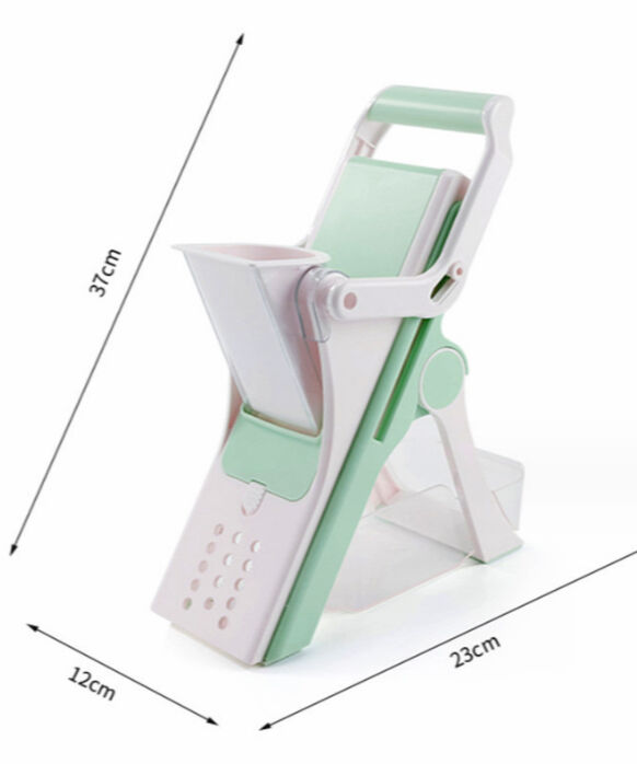 New Multi Functional 5 In 1 Stainless Steel Vegetable Square Slicer ...