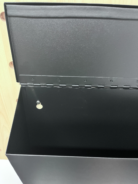 Outdoor Wall Hanging Metal Mailbox With Flag Large Capacity Package ...