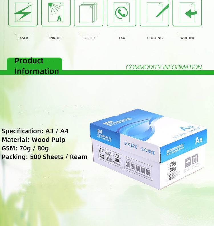 Buy Wholesale China Wholesale White Paperline Double A Letter Size A3 ...