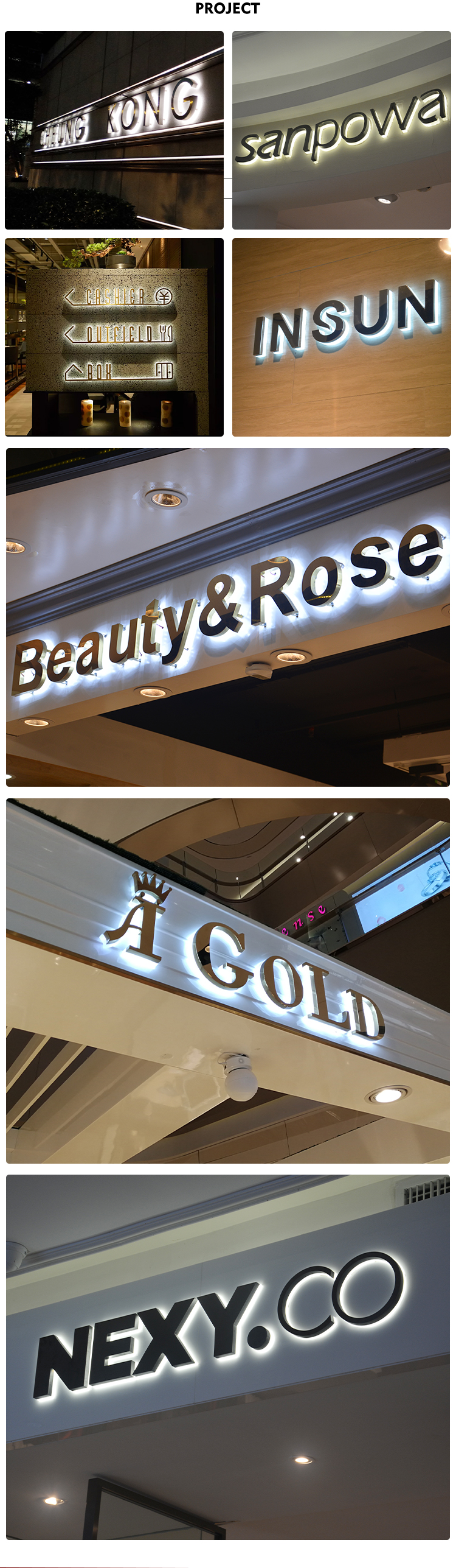 Hot Selling Outdoor Store Letter Channel Signs Acrylic 3d Led Letter ...