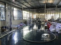 Hot Product 360 Photo Booth Backdrop Stand 360 Media Wall With Led ...