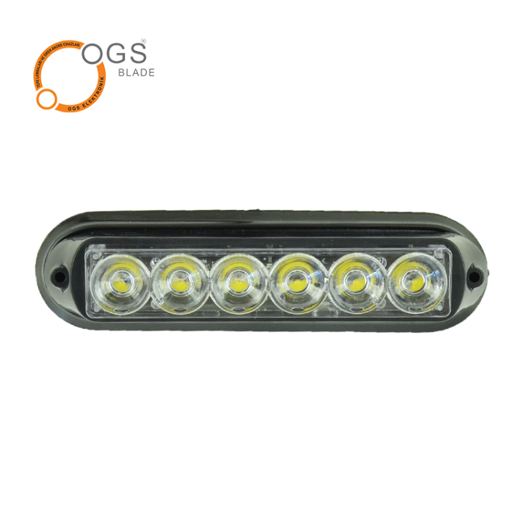 Grille Emergency Light Warning Led Lightbar 3w Power Leds Ambulance Law ...