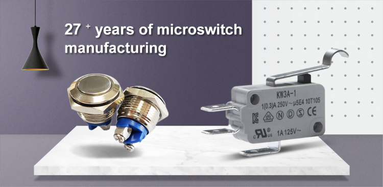 5a 125vac Miniature On Off Limit Switch Dc Micro Switch With Soldering ...