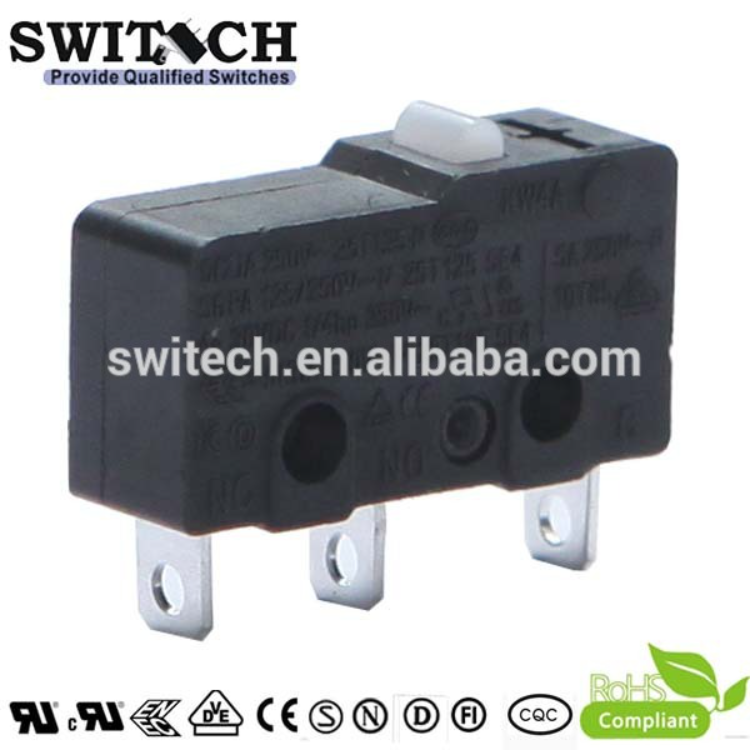 5a 125vac Miniature On Off Limit Switch Dc Micro Switch With Soldering ...