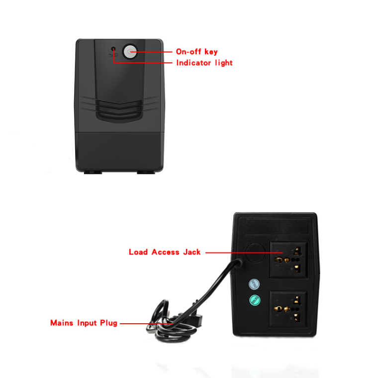 New Ups 500va/360w Tg500 Interactive Function Offline Home Backup Ups ...