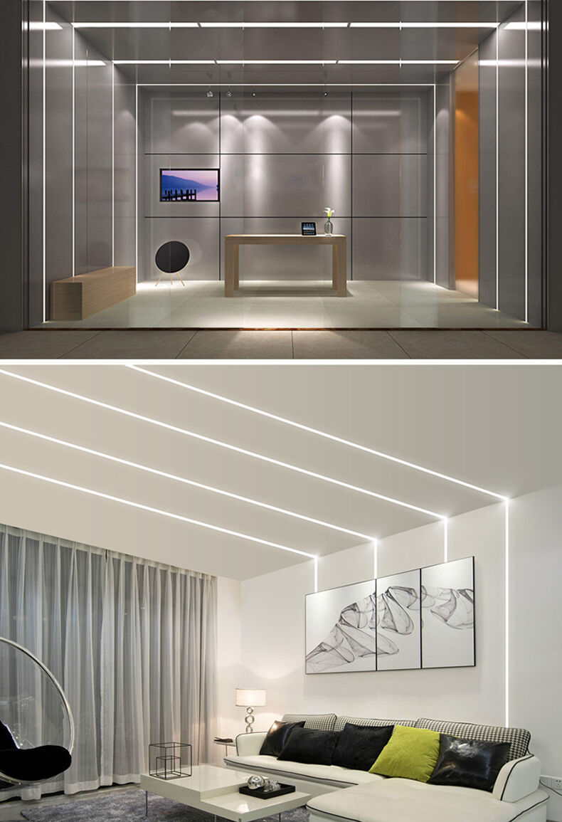 Buy Wholesale China Modern House Decoration Flowing Water Linear Light ...