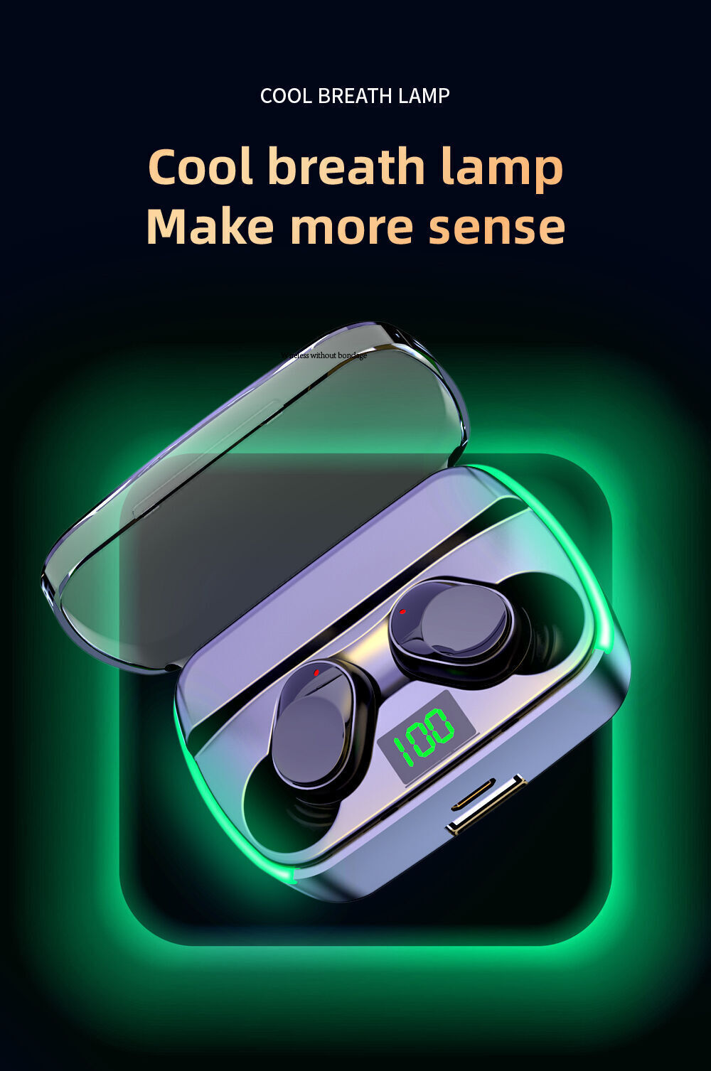 Buy Wholesale China Wireless Gaming M60 Tws Earbuds With Power Bank In ...