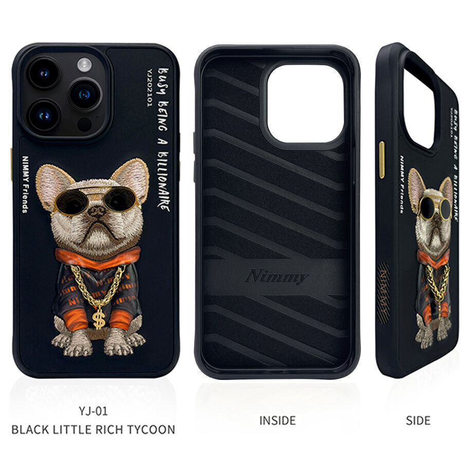 Nimmy Brand Mobile Phone Case Little Tycoon For Iphone 15/15 Pro/15 Pro ...