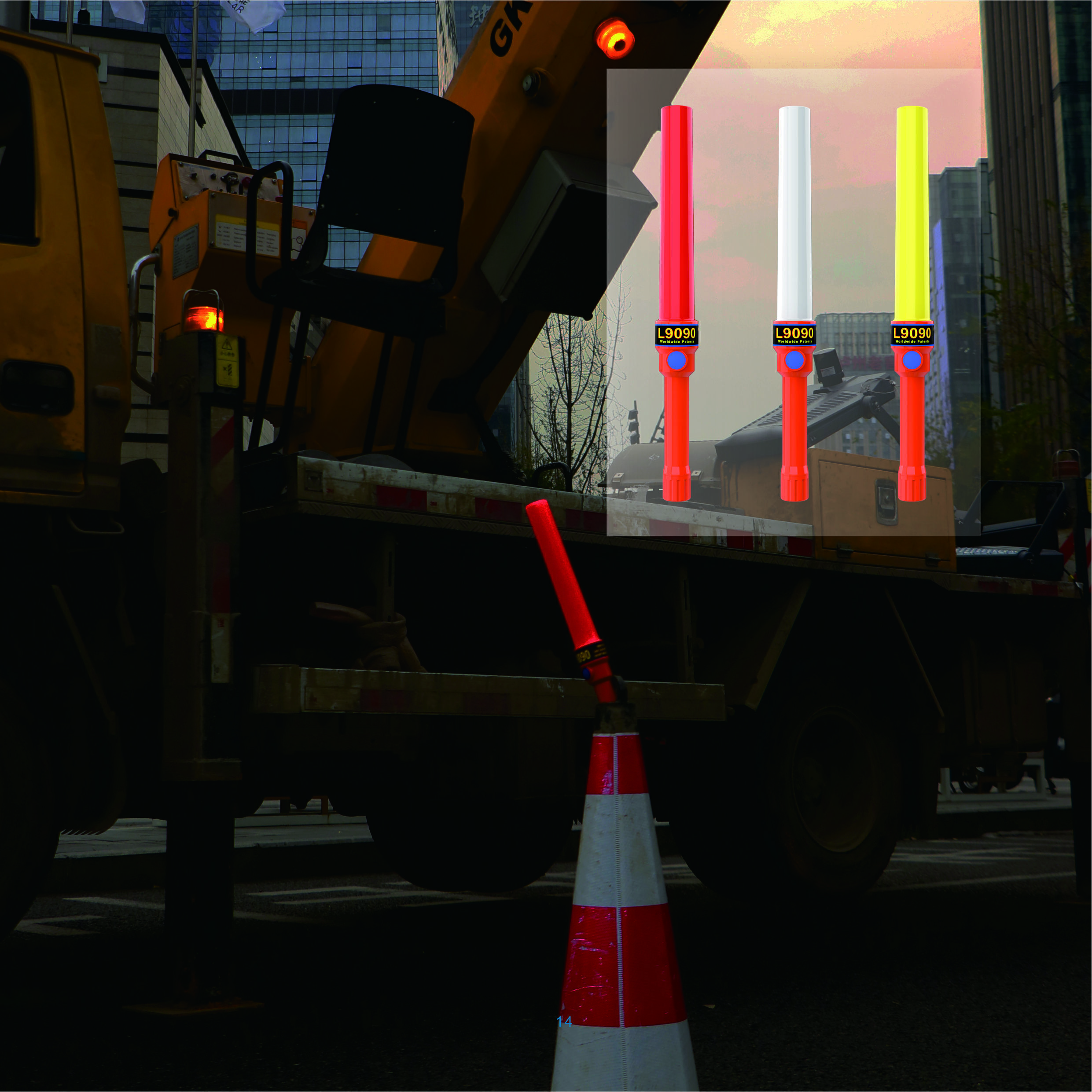 Buy Wholesale China Led Traffic Baton, Traffic Wand,glow Red Factory ...