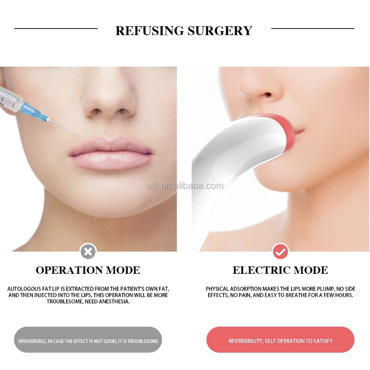 Beauty Care Instruments Lip Enhancer Device Full Lips Usb Soft Silicone ...