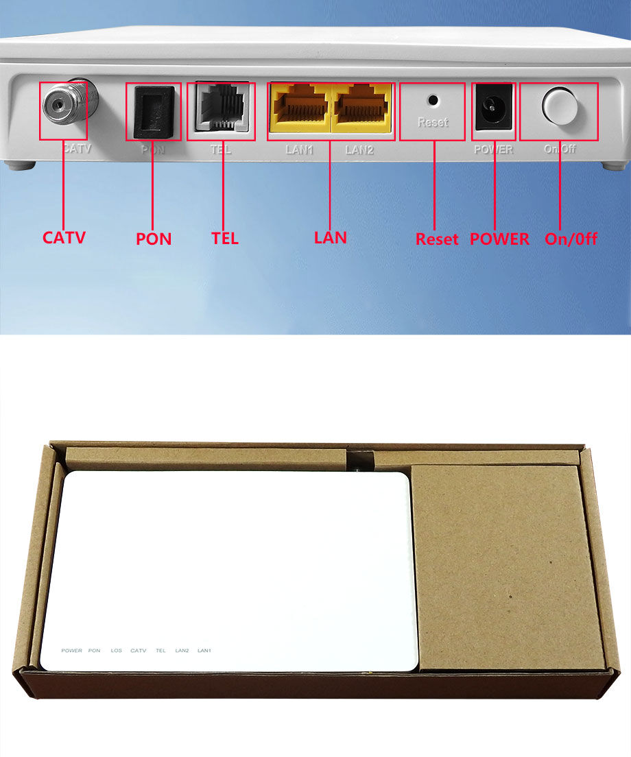 High Quality Onu Router Gpon Ont Hg8120c 1ge+1fe Green/blue Connector ...