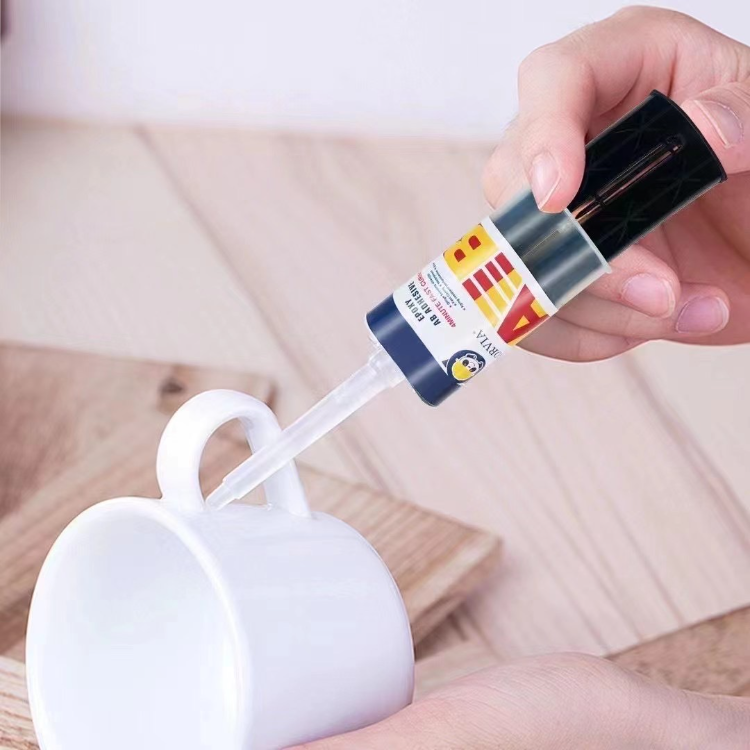 Free Sample Two-component Mixed High-viscosity Long-lasting Waterproof Quick Drying Epoxy Ab ...