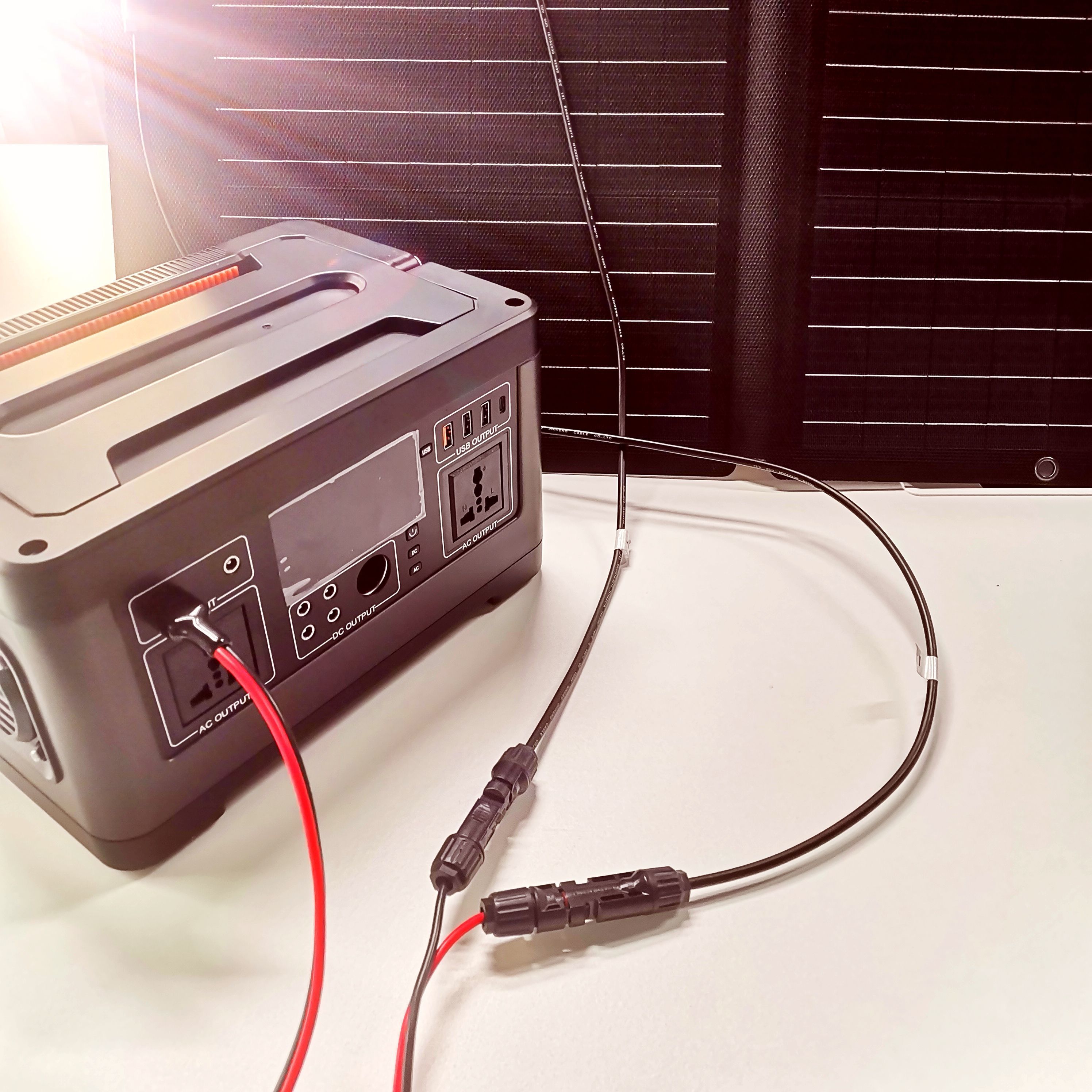 Buy Wholesale China Mc4 Power Station Cable Approved By Tuv Solar Pv ...