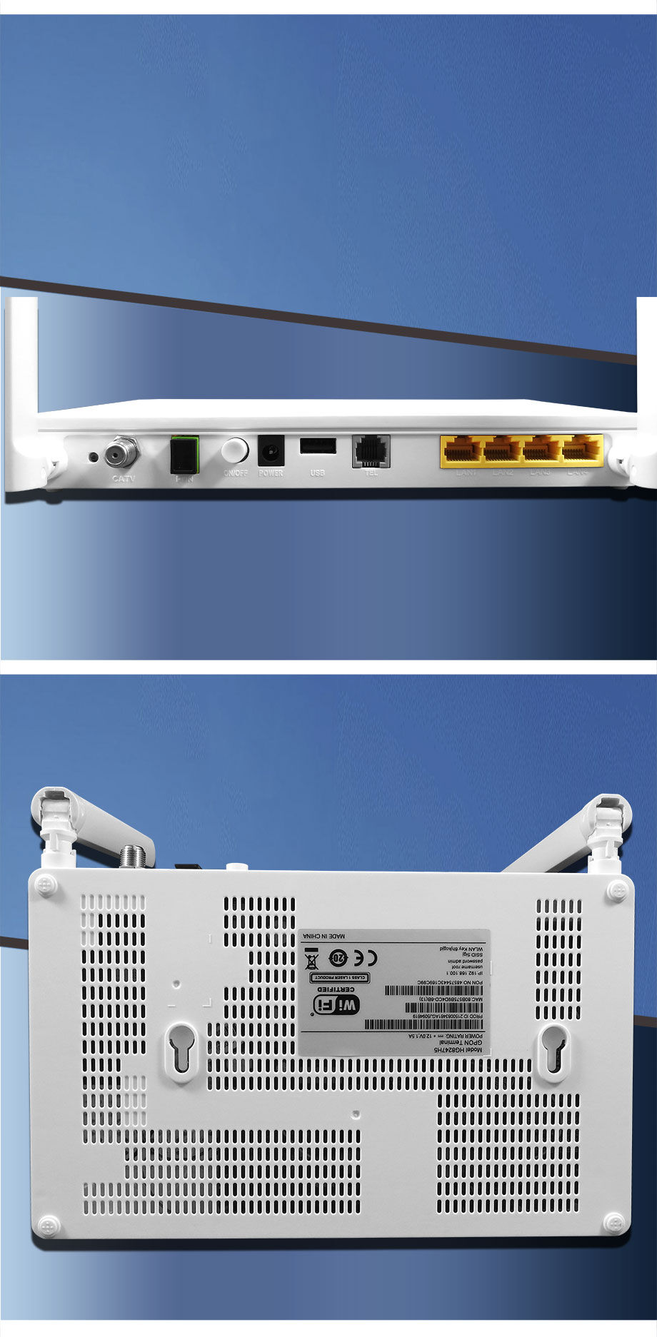 Buy Wholesale China Ftth Onu Ont Original Hg8012h 1ge+1rf Gpon Wifi Onu ...