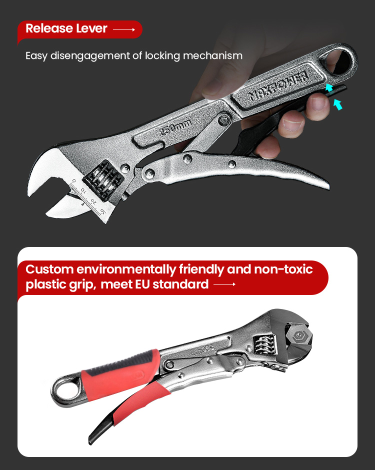 Maxpower Multi Multifunction Hand Repair Tool 10" Locking Plier ...