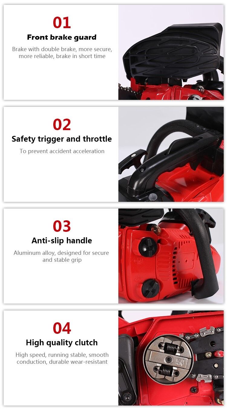 Euro-v Engine 25cc 10'' Top Handle 10 Inch Mini Chainsaw 2500, Gasoline ...