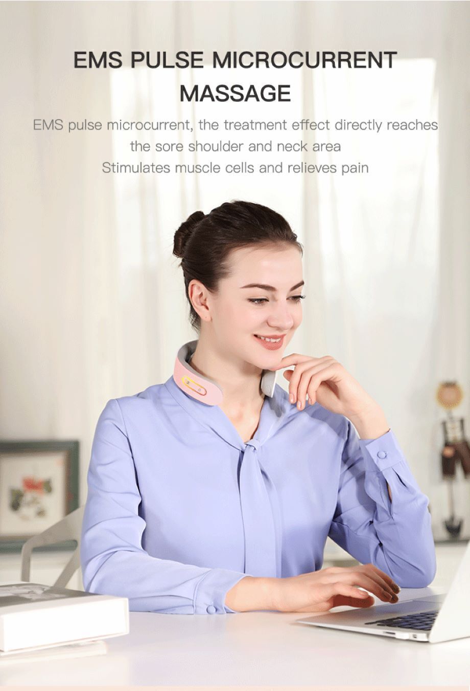 Buy Wholesale China Neck Massage Device With Voice Broadcast Neck ...