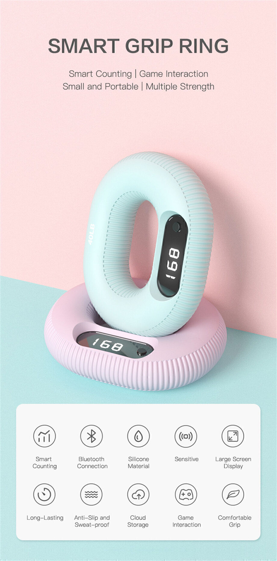 Buy Wholesale China Fun Game Non Slip Hand Gripper Hand Trainer With ...