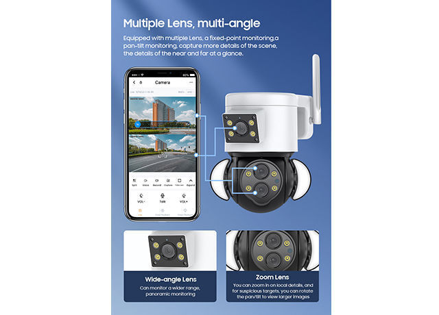 Buy Wholesale China 4mp 10x Wireless Cctv Camera Max 128g Network Ip65 ...