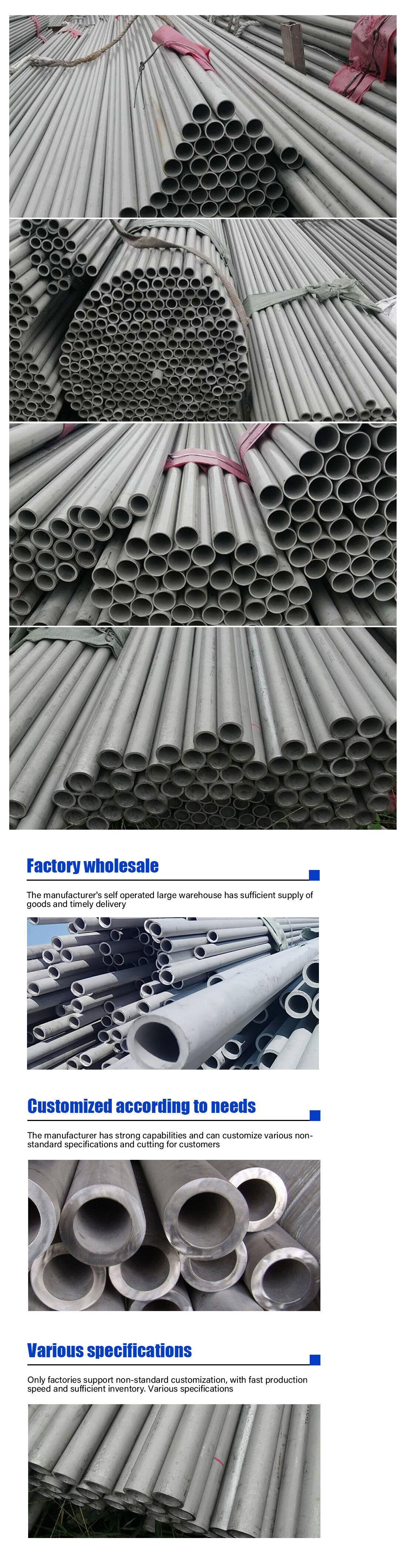 Bulk Buy China Wholesale Hot Sales Astm A312 304 304l Stainless Steel ...