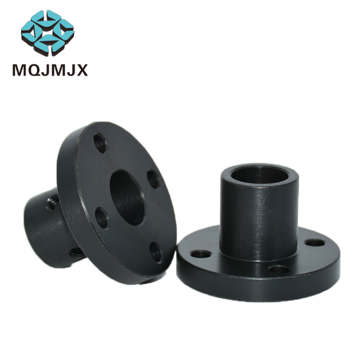 Compact Flanged Sleeve Round Flanged Mount Type Shaft Supports Linear ...