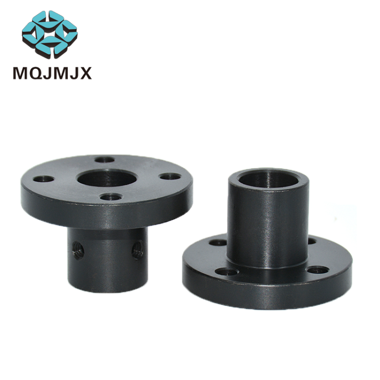 Compact Flanged Sleeve Round Flanged Mount Type Shaft Supports Linear ...