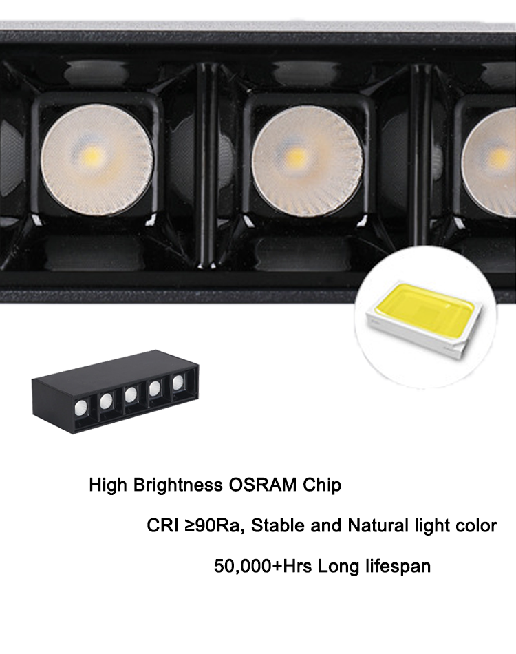 Buy Wholesale China Led Surface Mounted Ceiling Line Light 100lm/w 5w ...