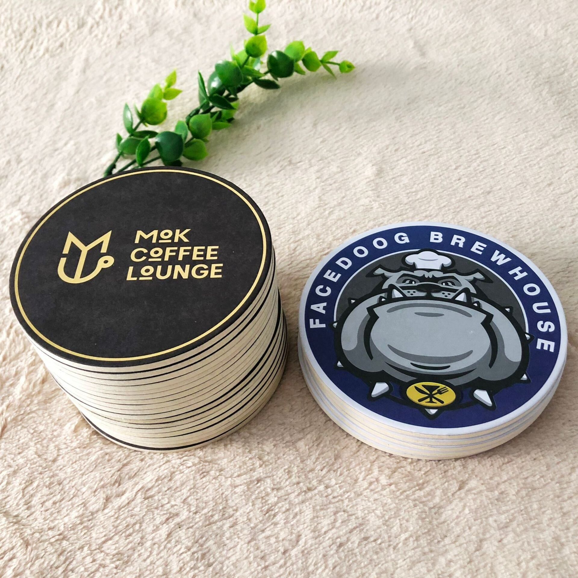 Buy Wholesale China Factory Supply Round Square Walnut Bamboo Coaster ...