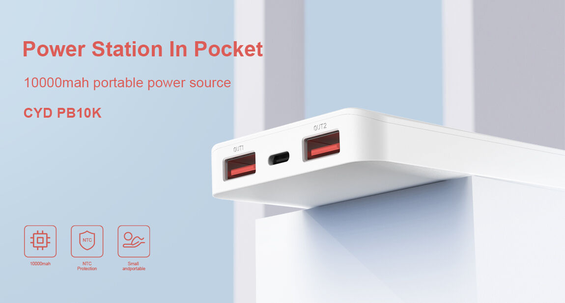 10000mah Portable Power Packs,easy Carry Power Bank High Quality Fast ...