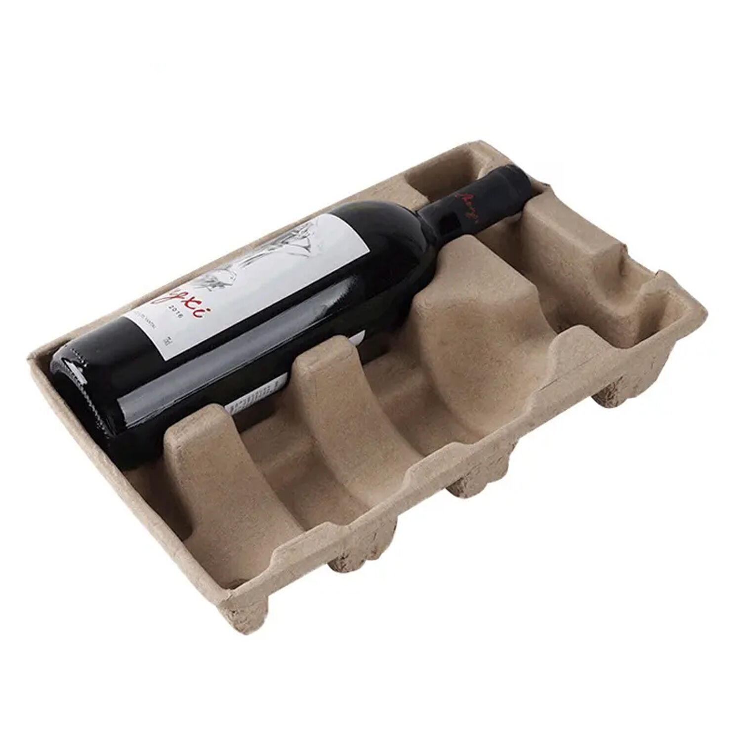 Buy Wholesale China High Quality Recyclable Pulp Wine Tray Wine ...