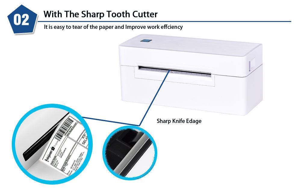 Factory Low Price 4inch 110mm Bluetooth Thermal Label Printer For ...