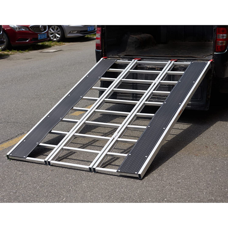Ri-fold Atv Ramps, 1500lbs Extra-wide Aluminum Loading Ramps, Heavy ...