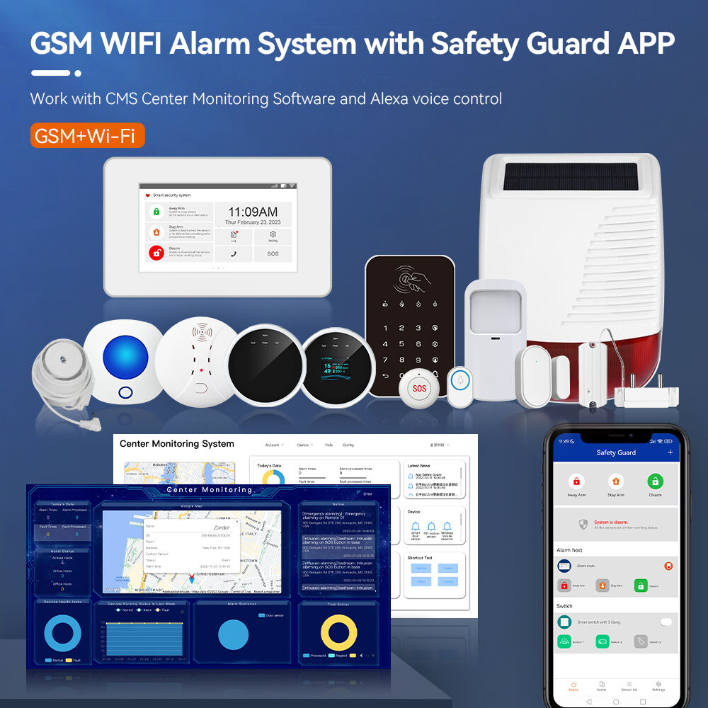 Buy Wholesale China Wifi Gsm Security Alarm System For Home Burglar ...