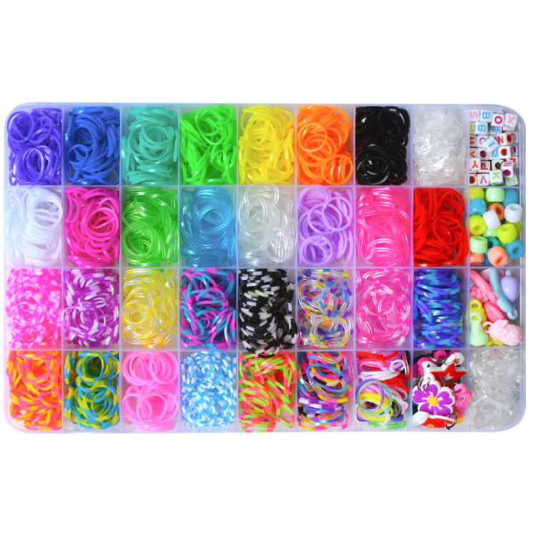 Buy Wholesale China Loom Bands Kit Diy Rubber Bands For Bracelet Making ...
