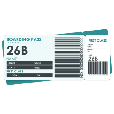 Buy China Wholesale Airport Luggage Barcode Sticker Baggage Information ...