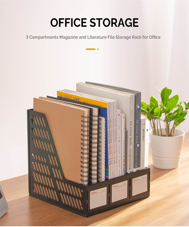 Buy Wholesale China 3-compartments Magazine And Literature File Storage ...