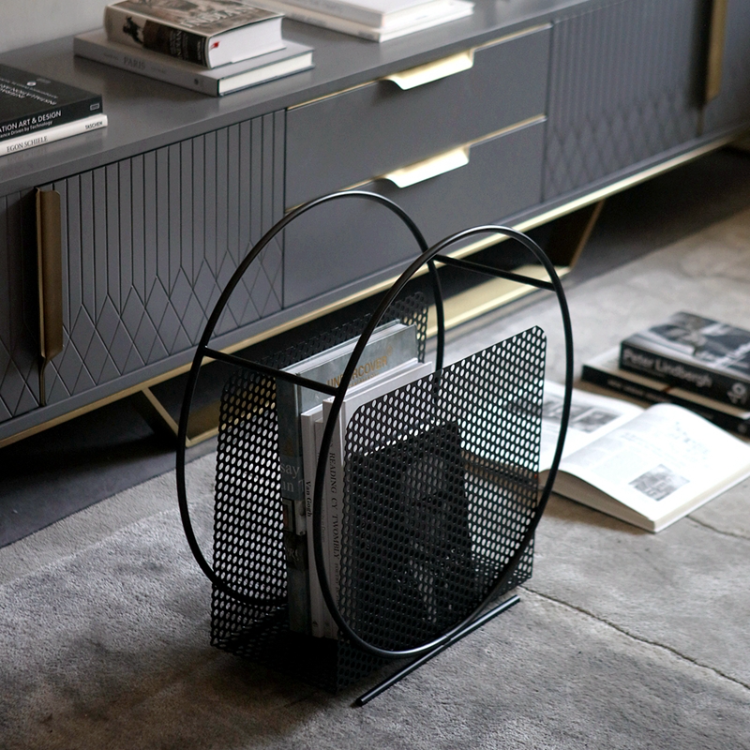 Buy Wholesale China European Modern Creative Wrought Iron Book Rack ...