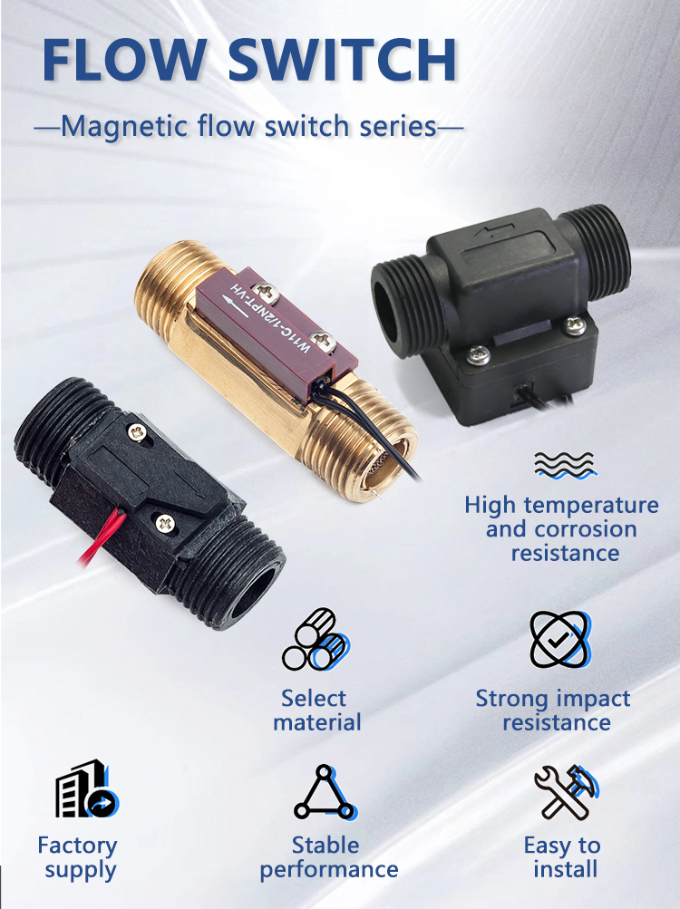 Perfect W131-dh Nylon Plastic Water Magnetic Flow Sensor Switches For ...