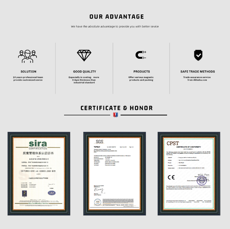 Large Neodymium Radially Oriented Ring Magnet / Demi Cercle Aimant N42 ...