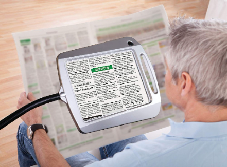 Buy Wholesale China Floor Standing Full Page 3x Dermatology Magnifier ...