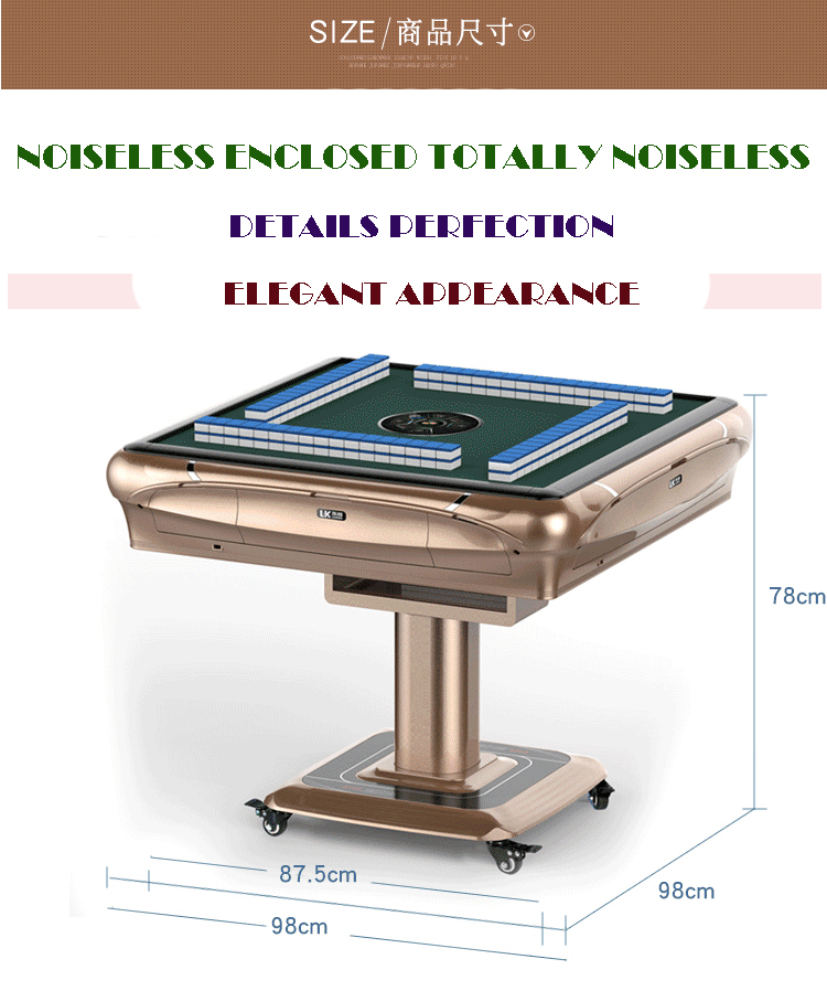 Factory Durable Mahjong Table Automatic Mahjong Machine Chinese Mahjong ...