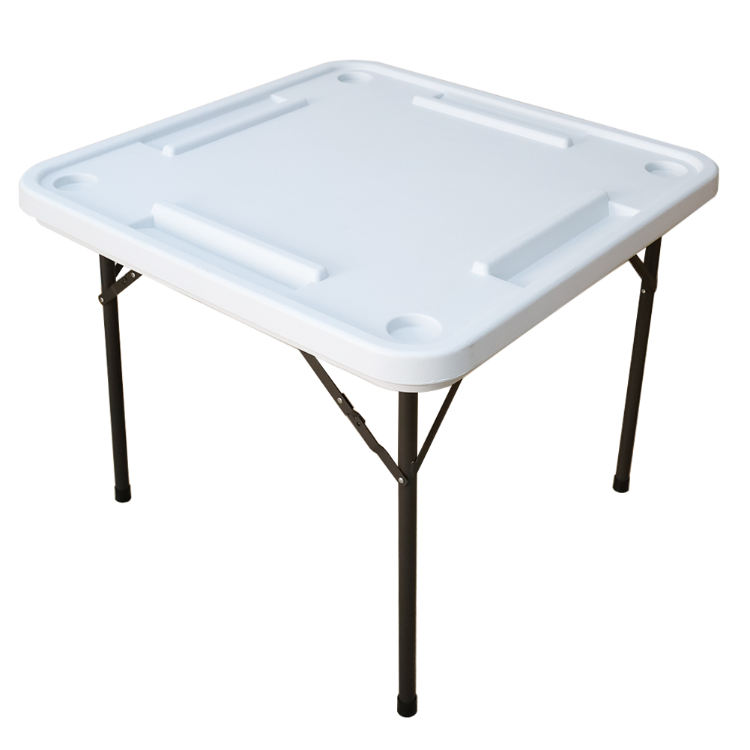 Eastommy Table Domino Game Table For 4 Players With Tile Racks And ...