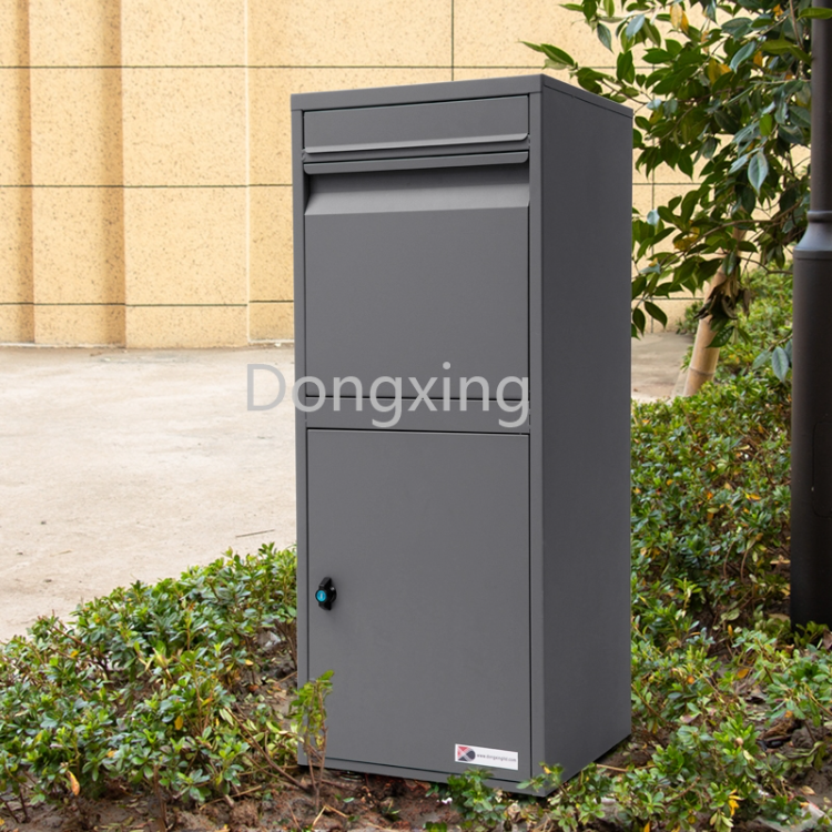 Buy Wholesale China Outdoor Metal Floor Standing Large Post Box Parcel ...