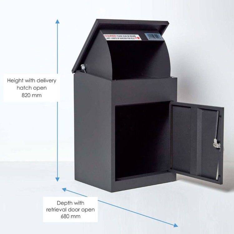 Wall Mounted Lockable Package Delivery Boxes For Outside Extra Large ...