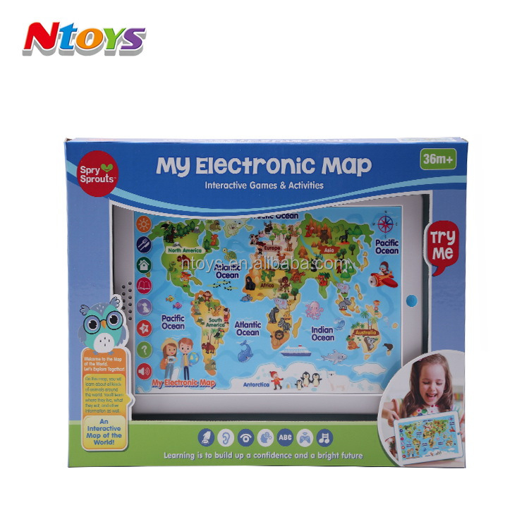 Buy Wholesale China English Educational Learning Machine World Map ...