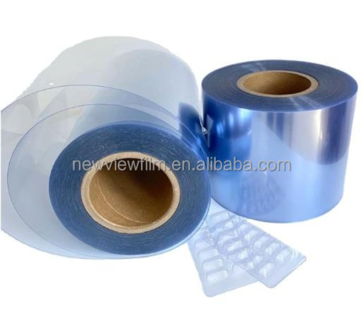 Eco-friendly High Clear Rigid Pvc Blister Film Roll For Medicine ...