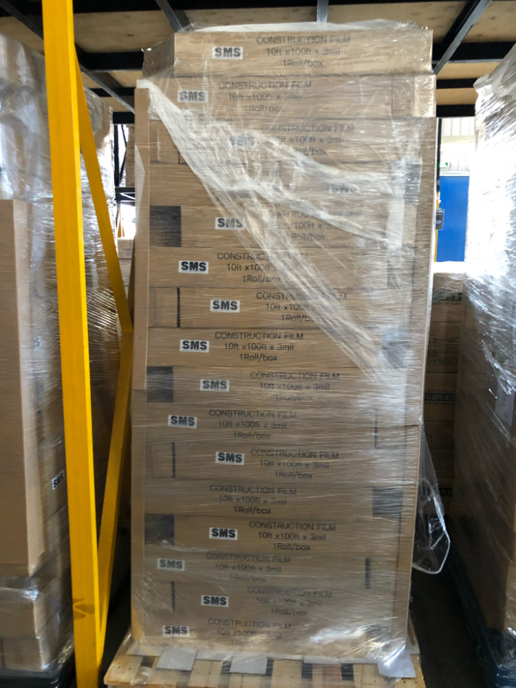 Builders Film 4m X 50m X 200um Black Polythene Plastic, Poly Film ...